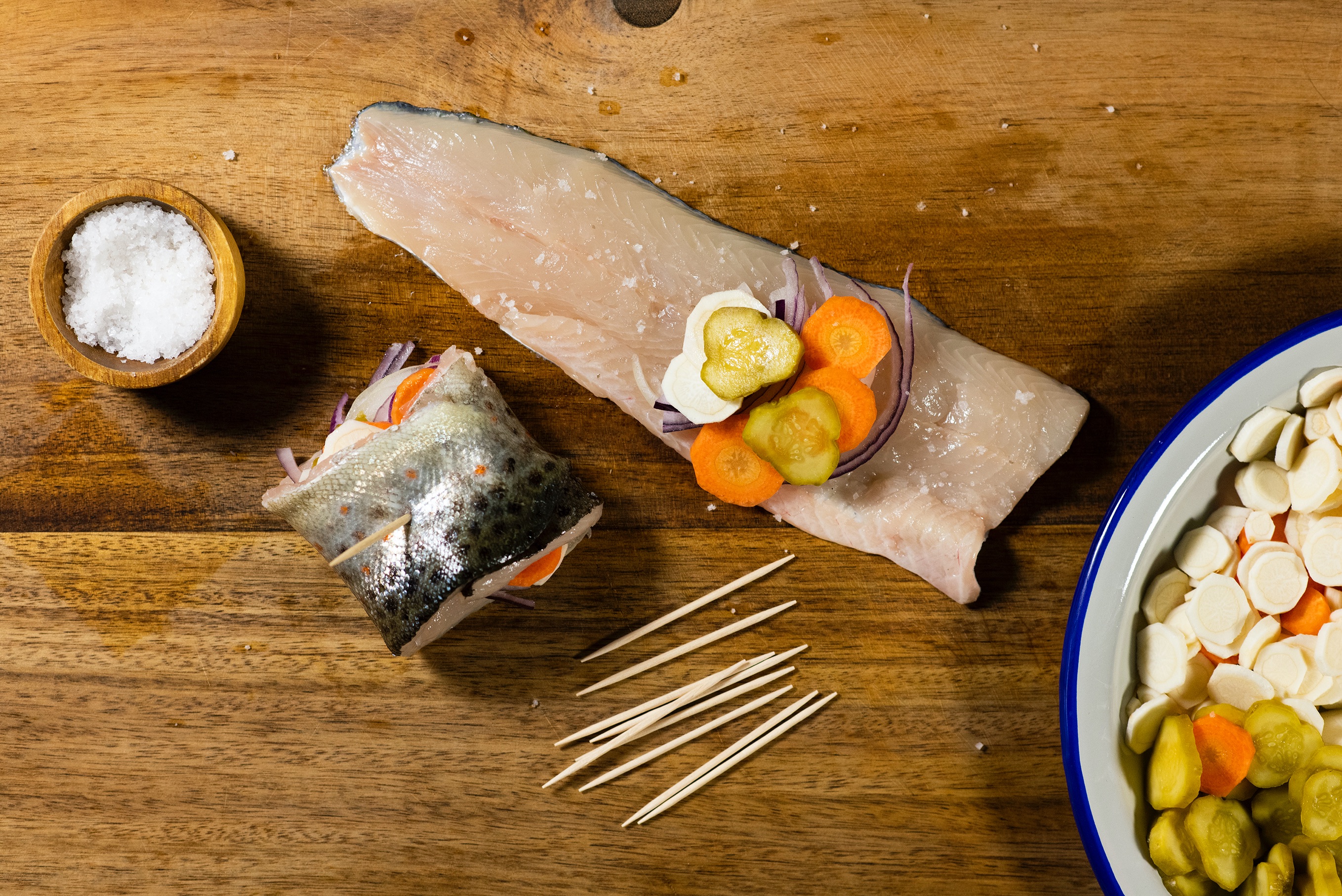 ZAVINÁČE ZE PSTRUHA | RybaNaTalíř.cz